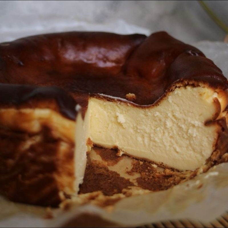 Jual brunt cheese cake Lembut / Basque cheesecake lumer / Basque ...