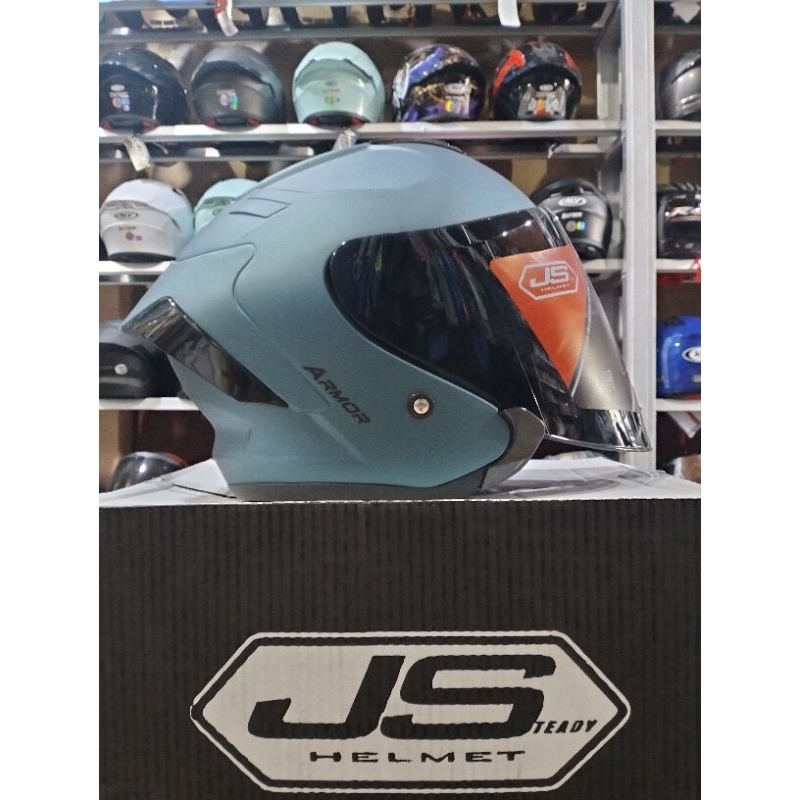 Jual HELM JS ARMOR SOLID TERBARU |HELM JS ARMOR ORIGINAL 100% | Shopee ...