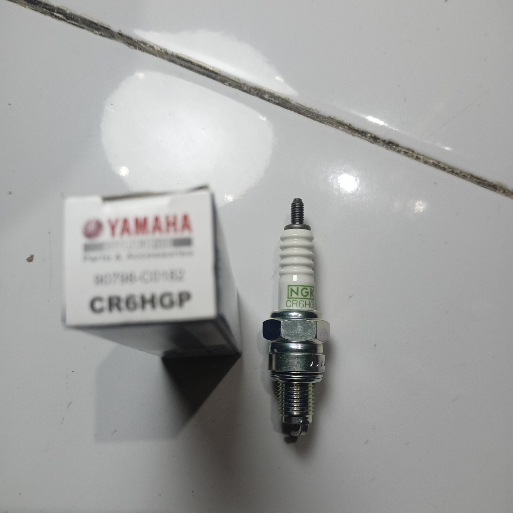 Jual Busi Yamaha NGK G Power CR6HGP 90798 C0182 | Shopee Indonesia
