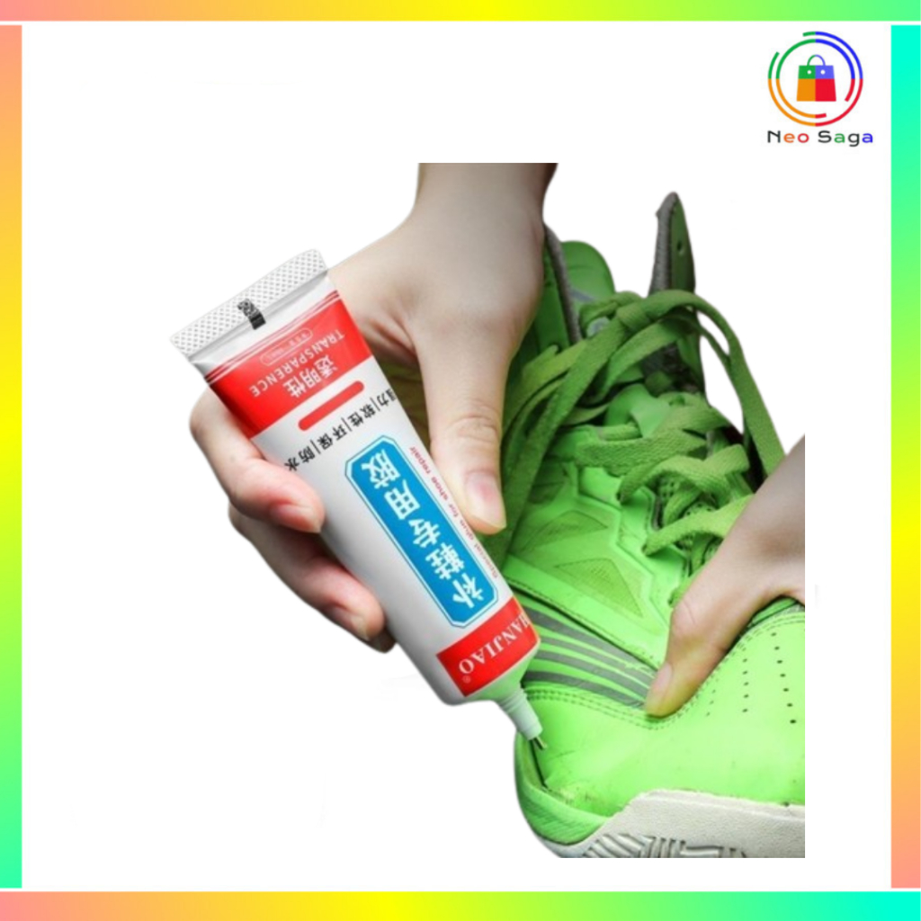 Jual Lem Sepatu 60ml Transparant tahan Air Lem Penambal Sepatu Super ...