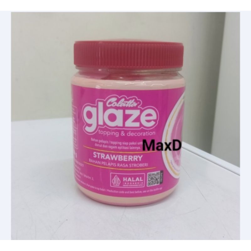 Jual Colatta Glaze Topping Strawberry 250 gr 1 Pcs | Shopee Indonesia