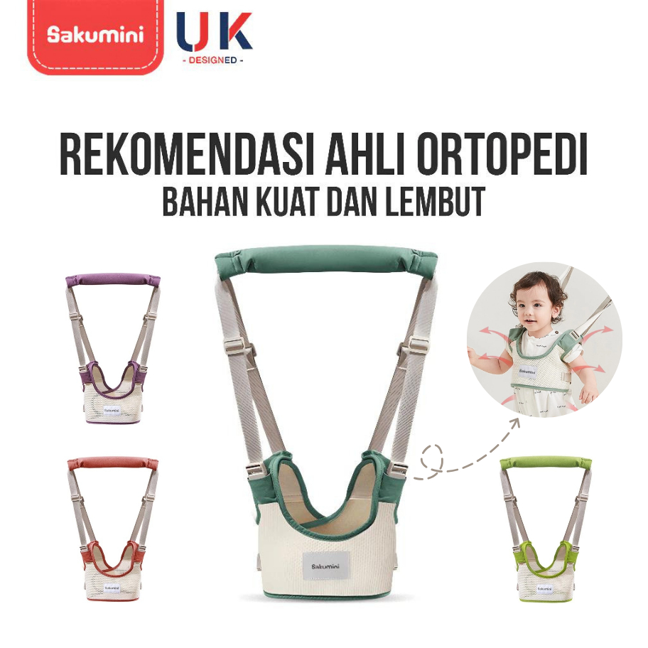 Jual Sakumini Walking Assistant Belt Baby Bayi - Alat Bantu Belajar ...