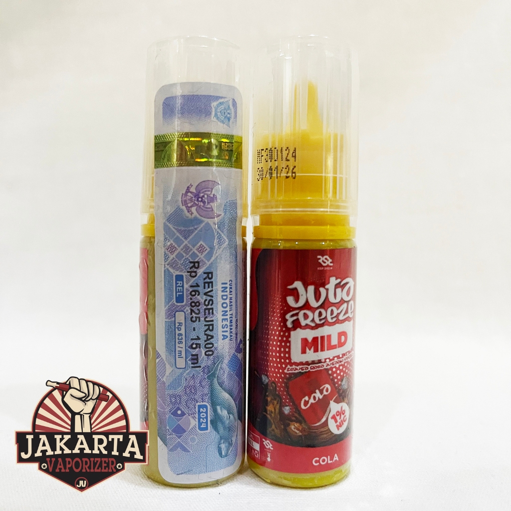 Jual [SALT] JUTA FREEZE MILD COLA SALT 15ML 1% BY RSR BREW | Shopee ...