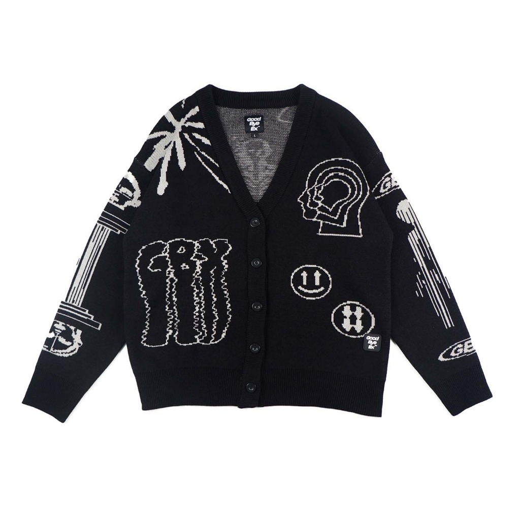 Jual GOOD BYE EX - Cardigan Parties Black | Shopee Indonesia