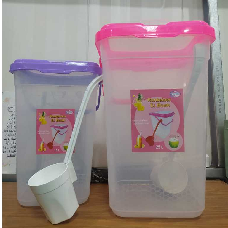 Jual Toples ES Buah Gayung 25 Liter Besar Tempat Es buah Prasmanan ...