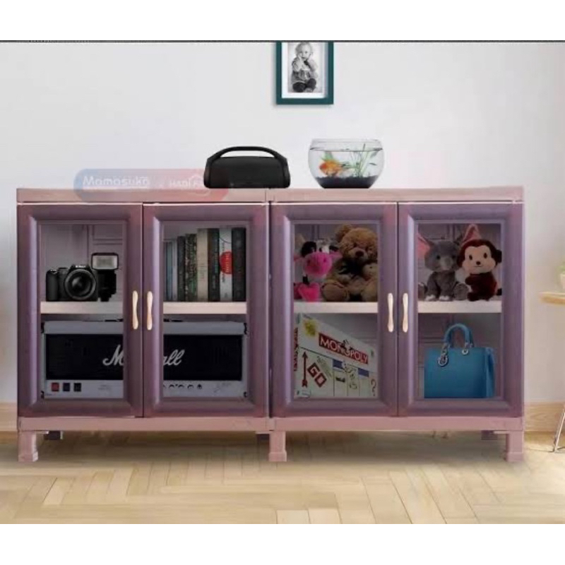 Jual Buffet Plastik Pintu Kaca Napolly-CABROFED | Shopee Indonesia