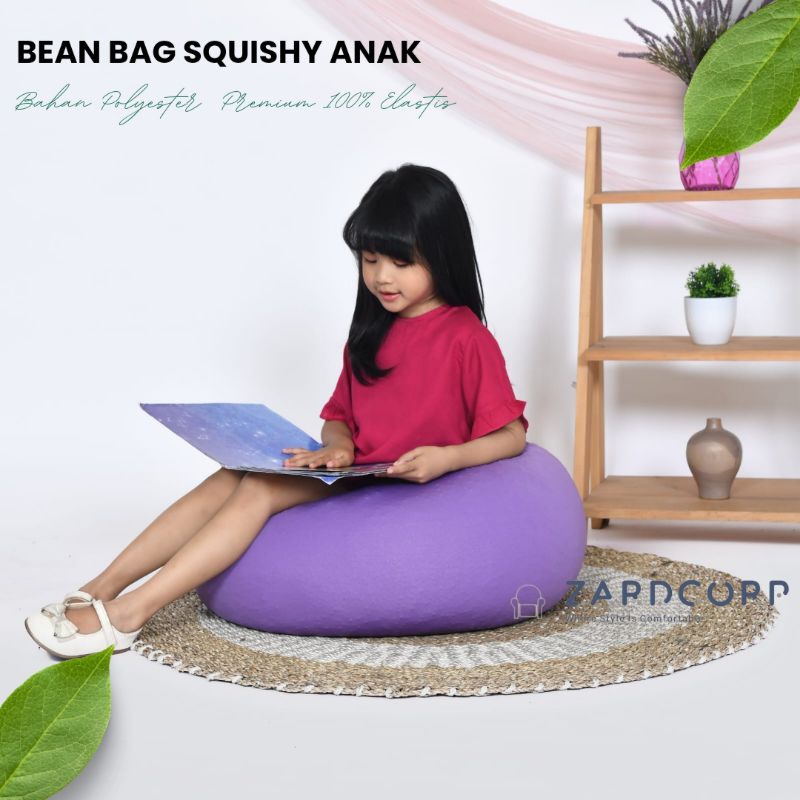 Jual Bean bag Squishy Gummy Kids Size Small untuk Anak Bahan Polyester Waterproof 2 Lapis ...