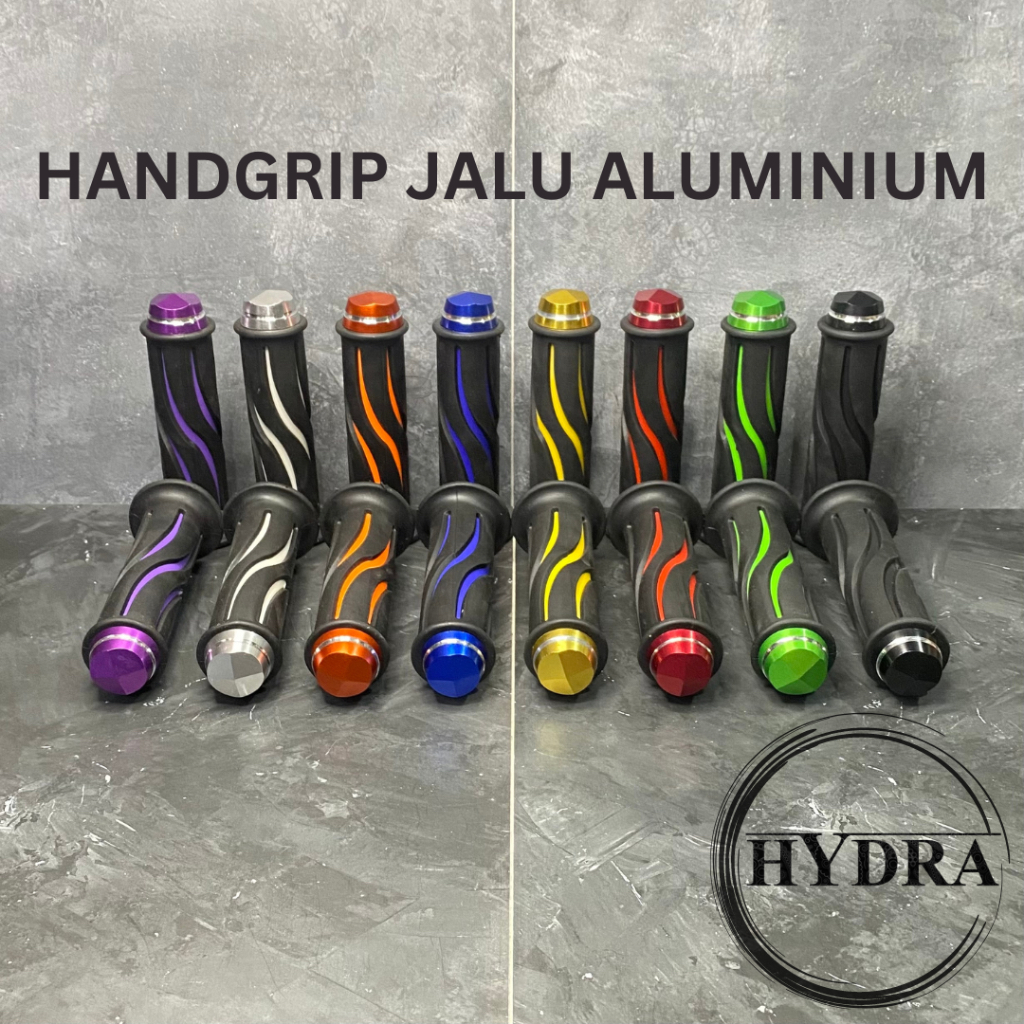 Jual ( VLF )HANDGRIP GRIP MOTOR JALU FULL CNC VLF 2 PCS HANDFAT JALU ...