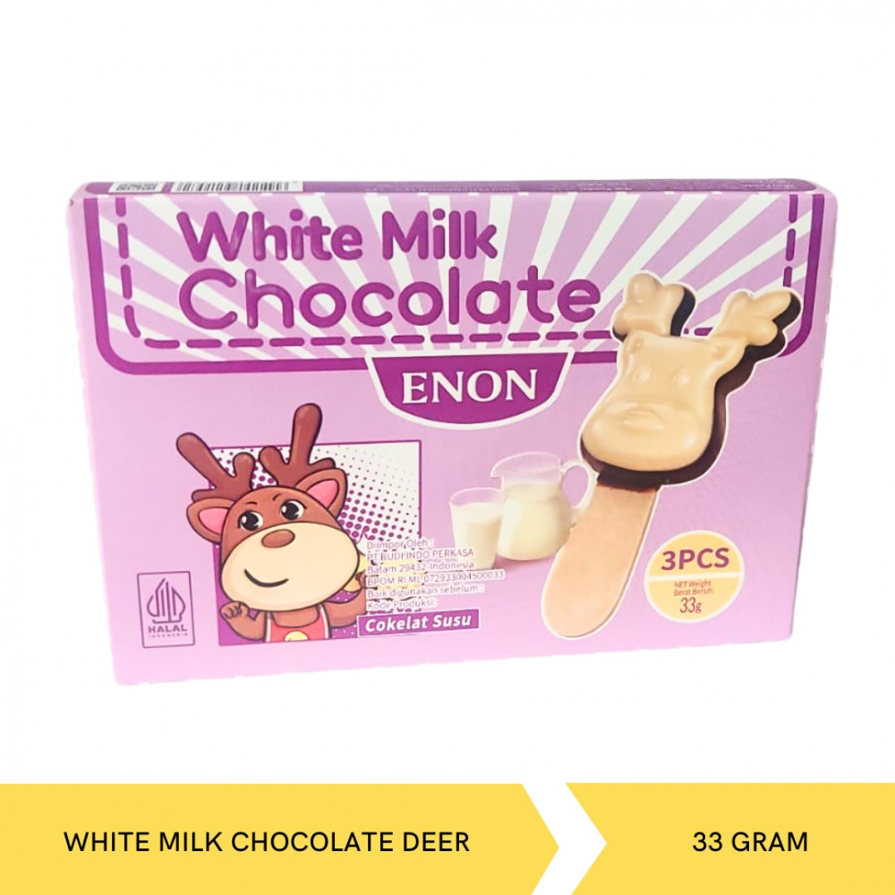 Jual Enon Permen Coklat Susu Dengan Karakter Hewan Lucu 33 gr ( Isi 3 ...
