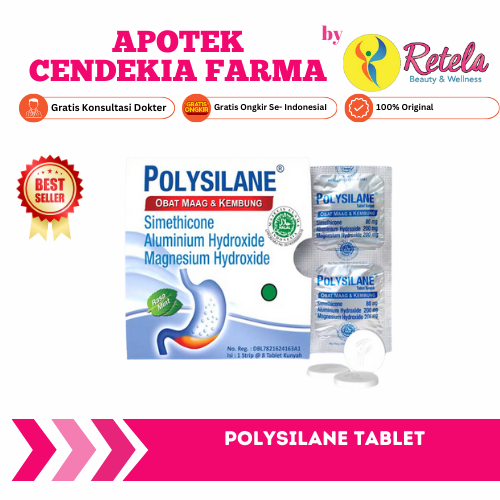 Jual POLYSILANE TABLET KUNYAH TABLET 1 BOX | Shopee Indonesia