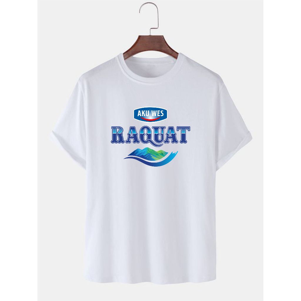 Jual Kaos Plesetan Lucu lucuan RAQUAT Aqua meme Kaos Parodi | Shopee ...