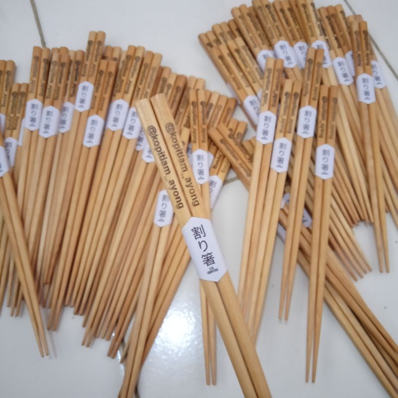 Jual custom sumpit ka @kopitiam_ayong | Shopee Indonesia