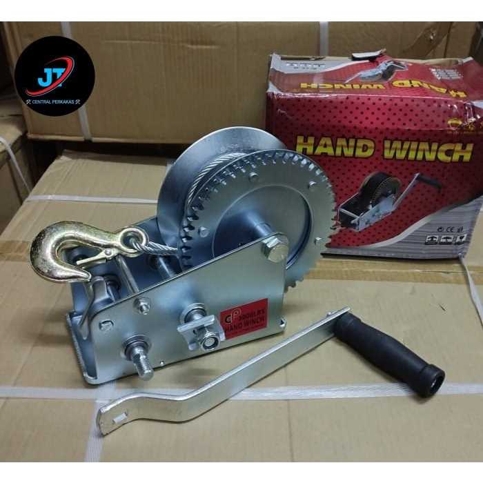 Jual Hand Winch 2400 Lbs | Boat Winch | Katrol Manual 2400lbs 1056Kg CP ...
