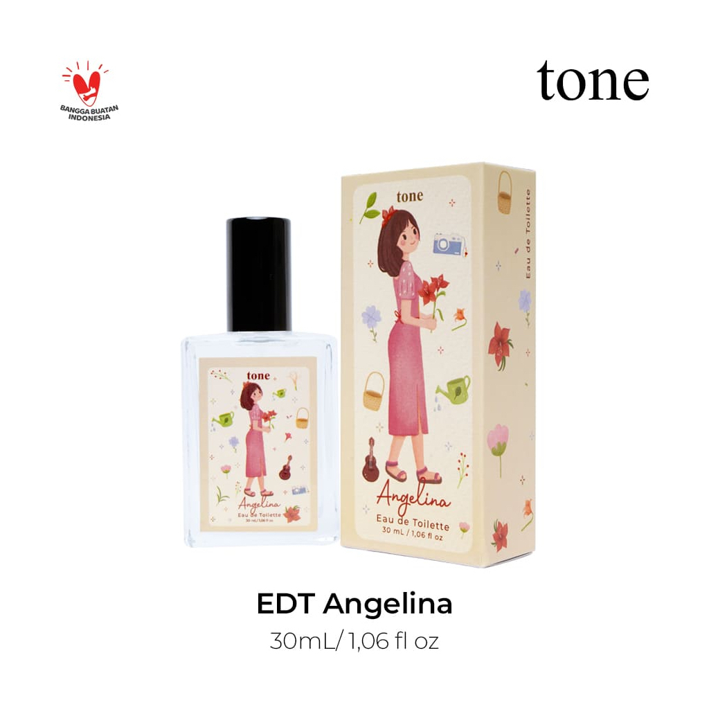 Jual Parfum Tone Wanita 30ml Eau de Toilette varian ANGELINA | Parfum ...