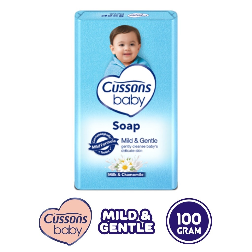 Jual CUSSONS BABY SOAP 75G - 100G | SABUN BATANG BAYI | Shopee Indonesia