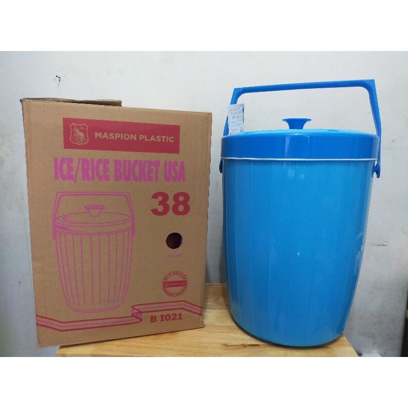 Jual Termos Nasi/Es 38Liter Maspion / Rice Bucket Maspion USA 38Liter ...