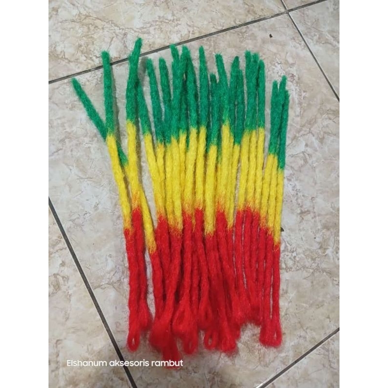 Jual Rambut Gimbal Sintetis 30 cm / Dreadlocks | Shopee Indonesia