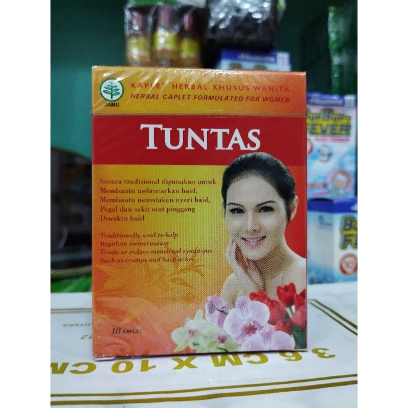 Jual Pil Tuntas - 1 box Isi 10 Kapsul - memperlancar datang bulan ...