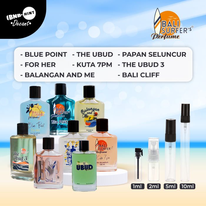 Jual Decant Parfum Bali Surfers Perfume BSP Share In Jar / Tester ...