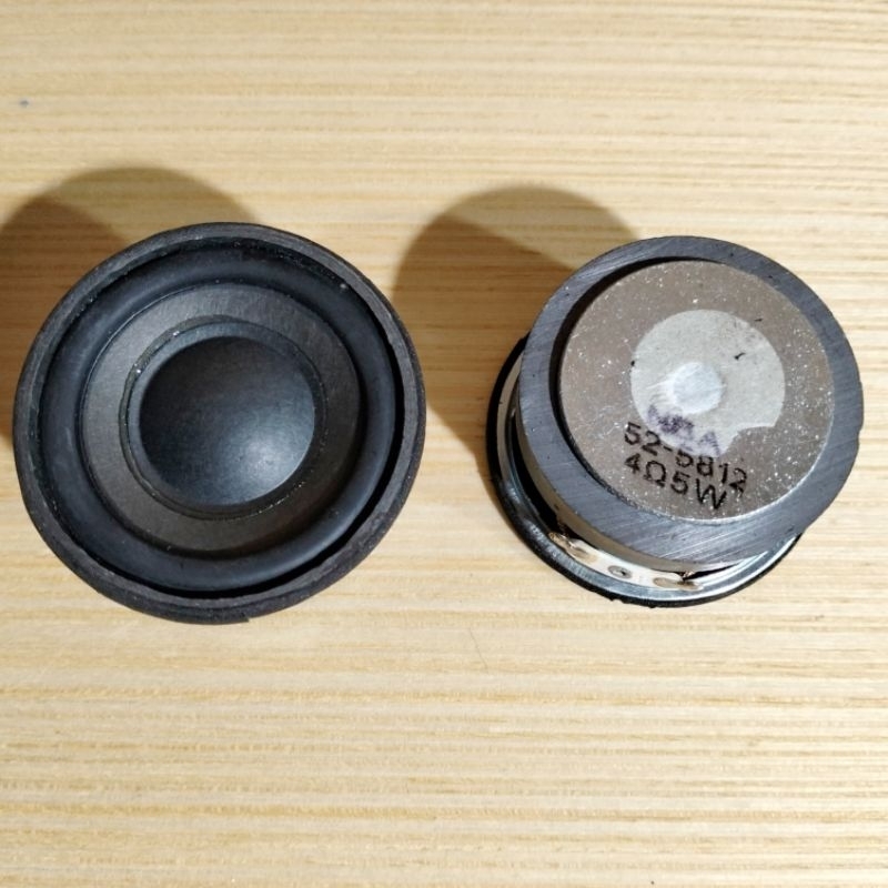 Jual SPEAKER 2 INCH 4 OHM 5 WATT BULAT FULL BLACK SUARA BASS SPEAKER ...