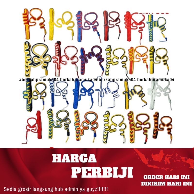 Jual Talikur tali kur komando naga pluit pramuka provost tni polri 3 ...