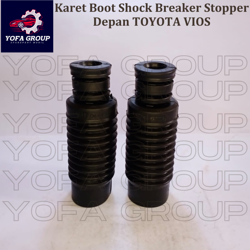 Jual SPAREPART MOBIL Karet Boot Shock Breaker Stopper Depan TOYOTA VIOS ...
