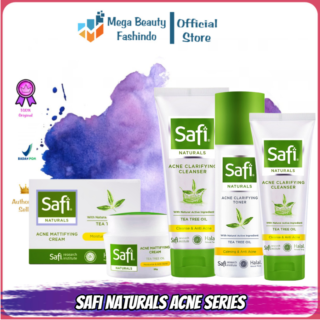 Jual Safi Naturals Clarifying Cleanser Tea Tree Oil Clarifying Cleanser ...