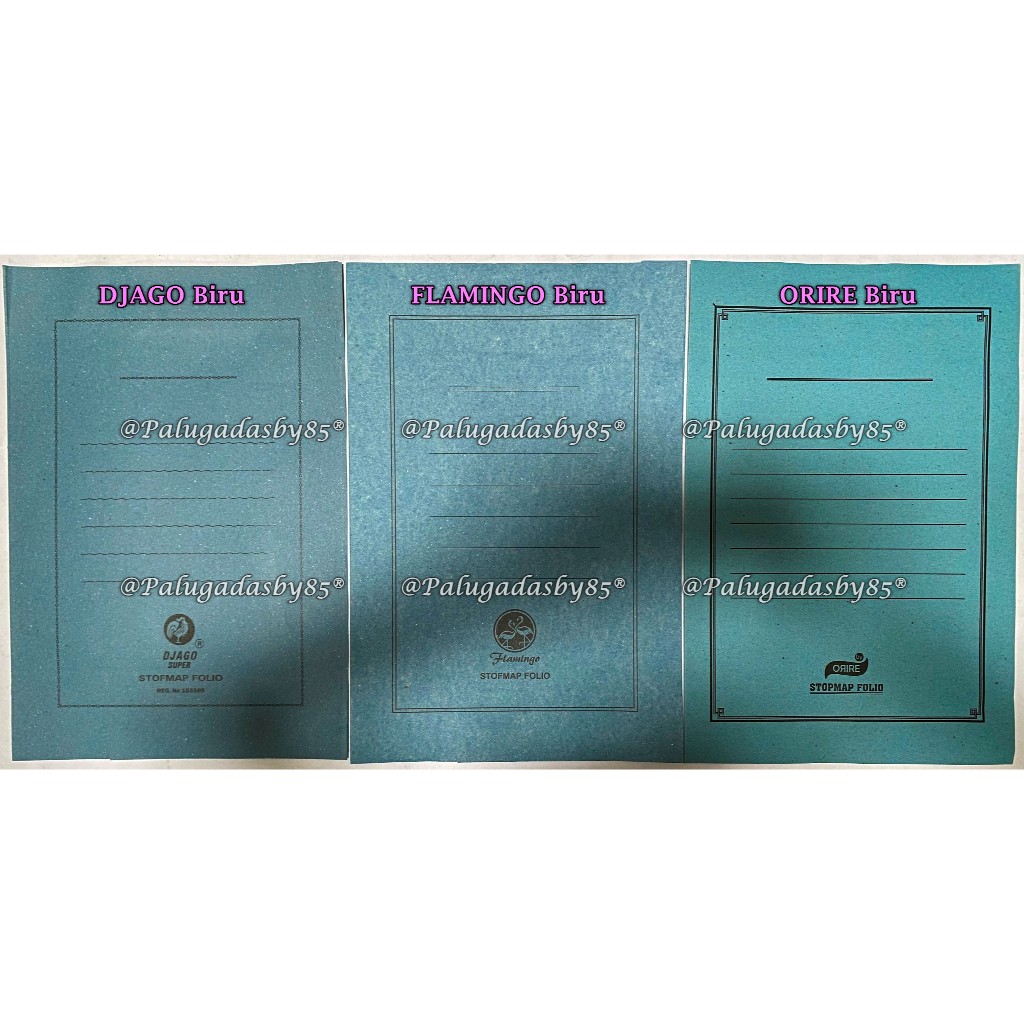 Jual Stopmap Kertas Folio DJAGO (1 Pak Isi 50 Lembar) / Map Kertas ...