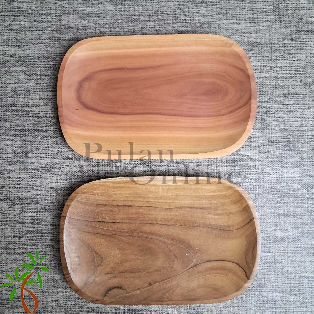 Jual Piring oval kayu - Piring saji kayu - Pulau Online | Shopee Indonesia