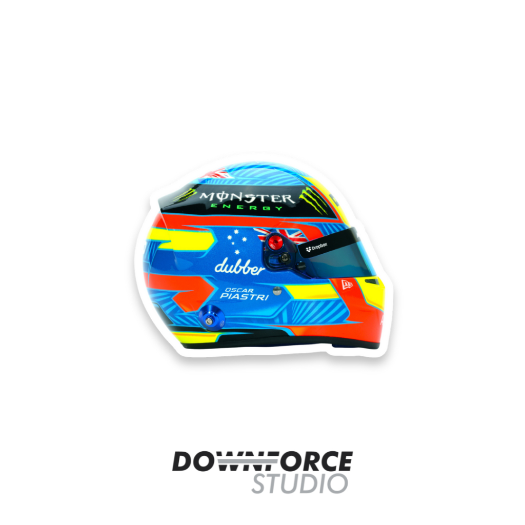 Jual F1 Helmet Stickers Formula 1 - Leclerc, Schumacher, Hamilton, Vettel, Senna, etc. Vinyl ...