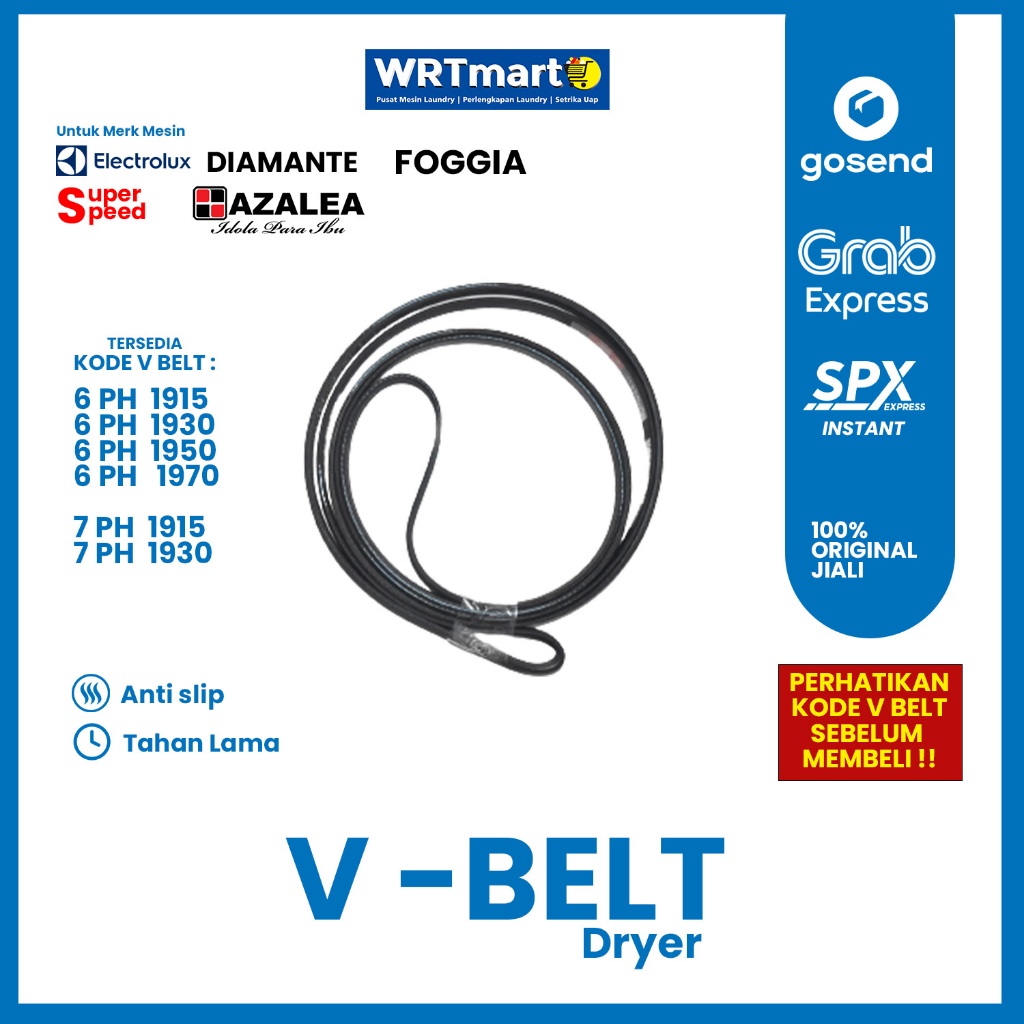 Jual Vbelt dryer Drum Jiali 6ph 1930 || 6PH 1915 || 6PH 1930 || 6PH ...