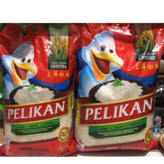 Jual BERAS PREMIUM cap PELIKAN 5Kg | Shopee Indonesia