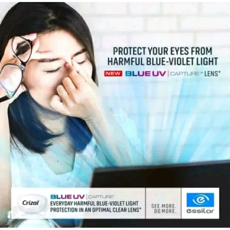 Jual LENSA KACAMATA BENING ESSILOR CRIZAL BCT EASY PRO 1.56 Anti Silau ...