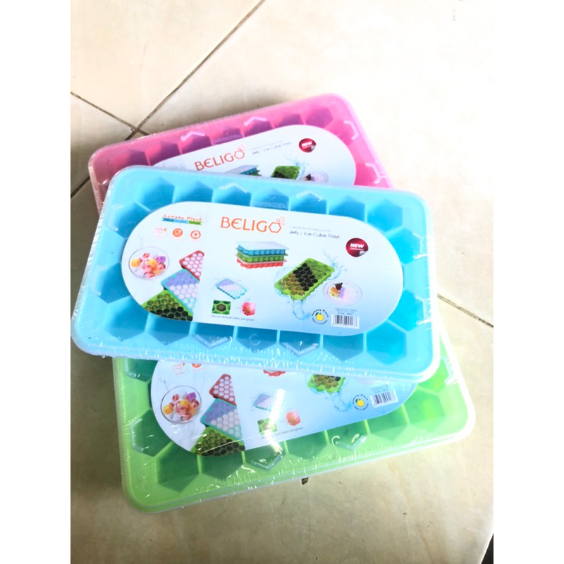 Jual Cetakan jelly segi 6 lemony / Cetakan agar-agar buah / Cetakan Es ...