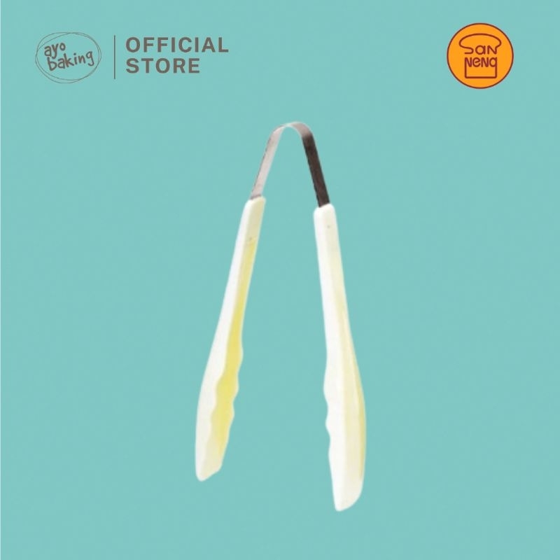 Jual SANNENG SN4018 Food Tong antibacterial - White | Jepitan Makanan ...