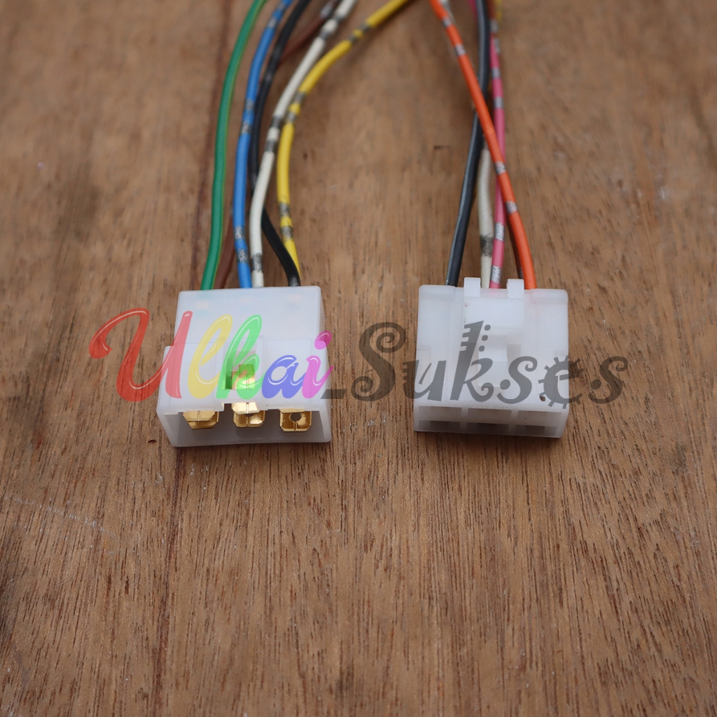 Jual Socket Kabel Kiprok Regulator 6 PIN FULL Male Female UNIVERSAL ...