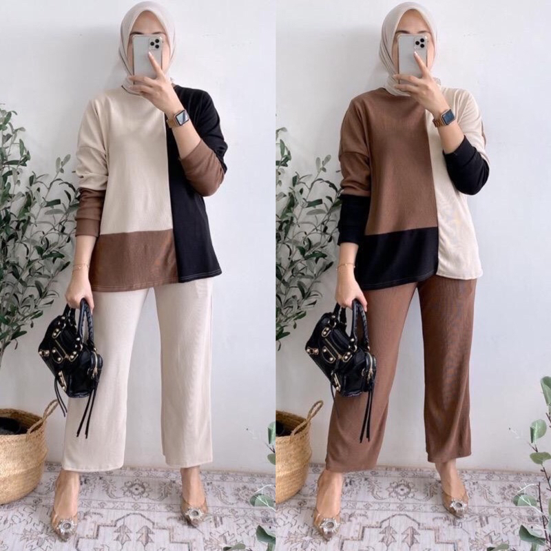 Jual GEYA ONESET CARGO CELANA CARGO CRINKLE AIRFLOW LD 110 | ONE SET GEYA | SET GEYA | SETELAN ...