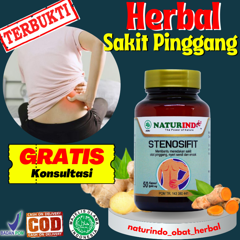 Jual Obat Herbal Saraf Syaraf Sarap Kejepit Sakit Pinggang Bokong Dan ...