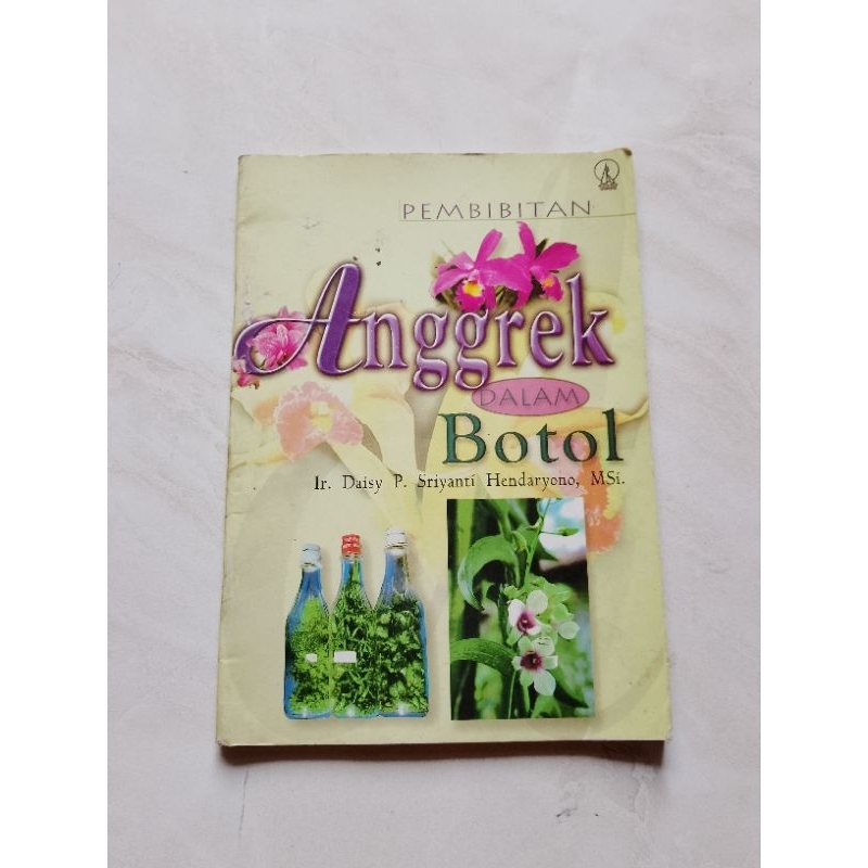 Jual BUKU PEMBIBITAN ANGGREK DALAM BOTOL | Shopee Indonesia