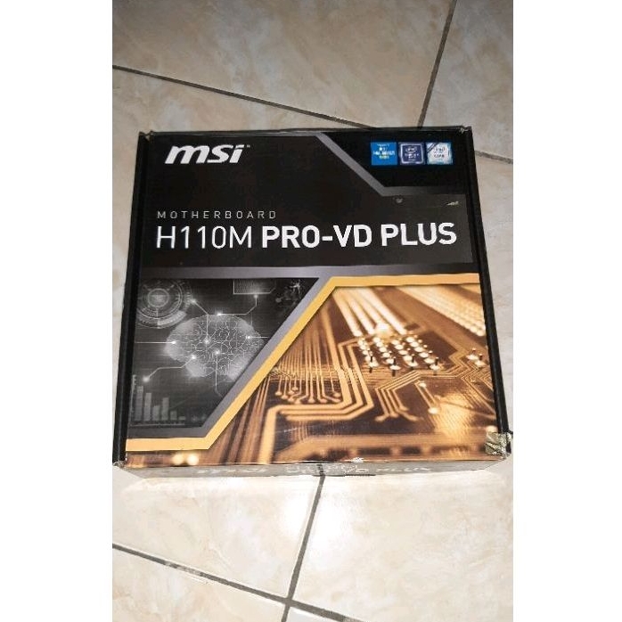 Jual Motherboard MSI H110M PRO-VD PLUS | Shopee Indonesia