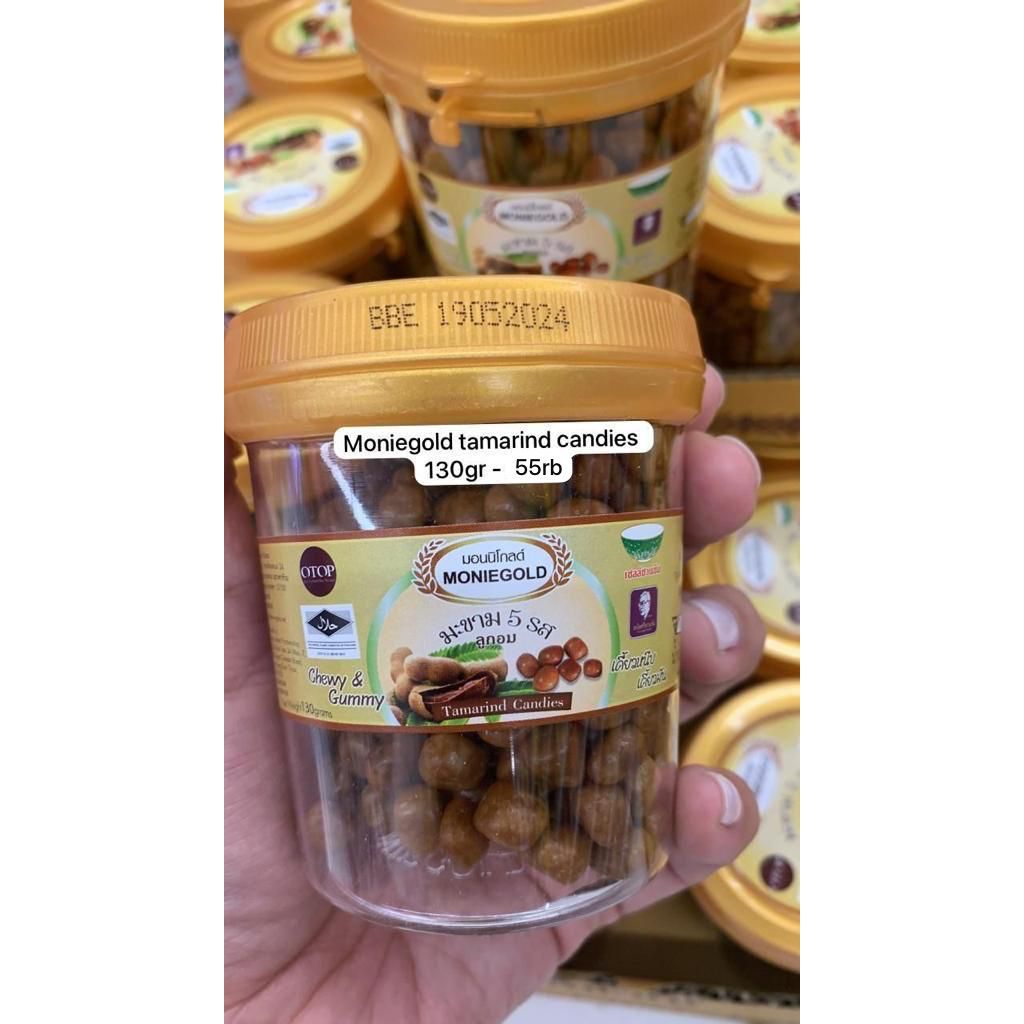 Jual MONIEGOLD TAMARIND ROSELA CANDY ASEMAN THAILAND | Shopee Indonesia