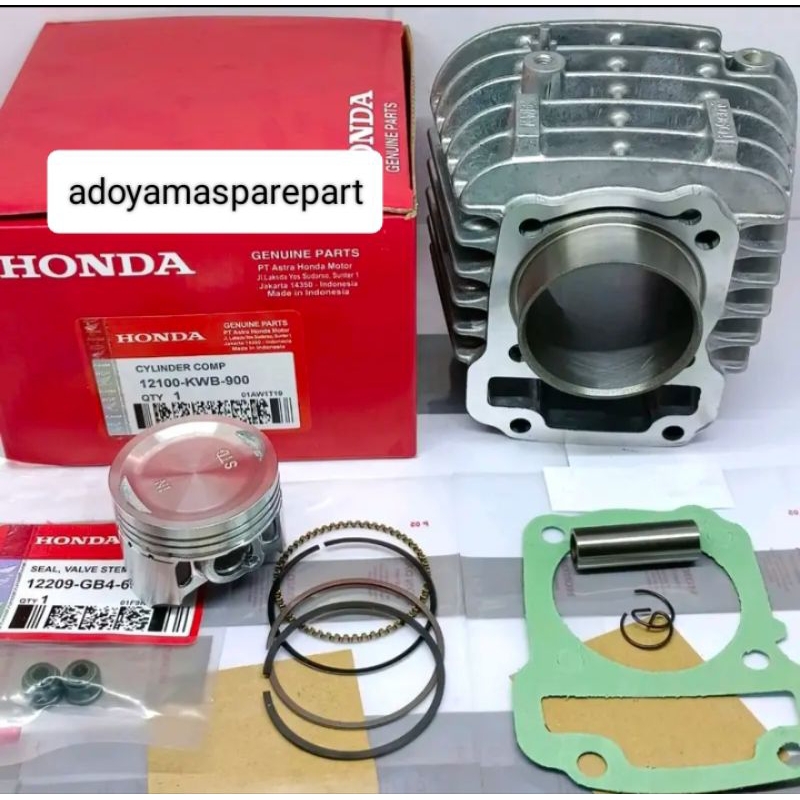 Jual BLOK SEHER PISTON KIT HONDA REVO ABSOLUTE BLADE LAMA/NEW 110CC KARBU. | Shopee Indonesia