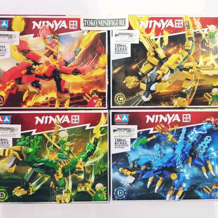 Jual Keajaiban Toko Online MAINAN EDUKASI ANAK BRICKS NINJA DRAGON ...