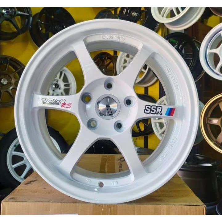 Jual velg mobil ssr type c ring 16 pcd 5x114,3 velg ertiga,civic ...
