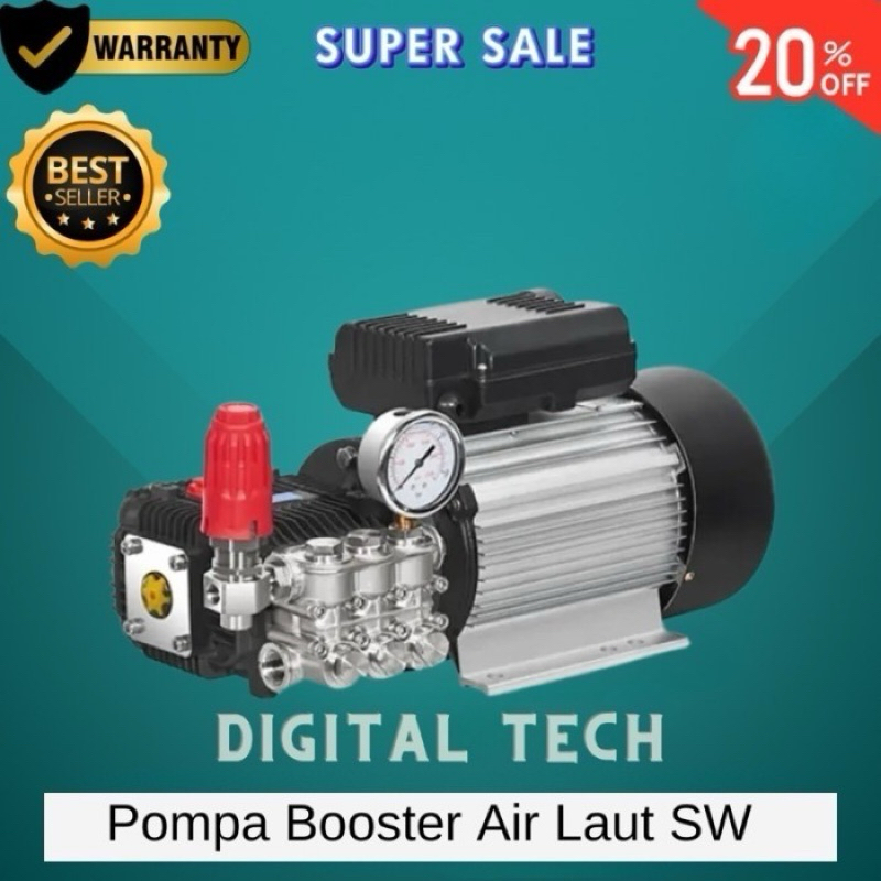 Jual Pompa swro 100 Bar 15 Lpm Pompa dorong membran sw 100 Bar 15Lpm ...