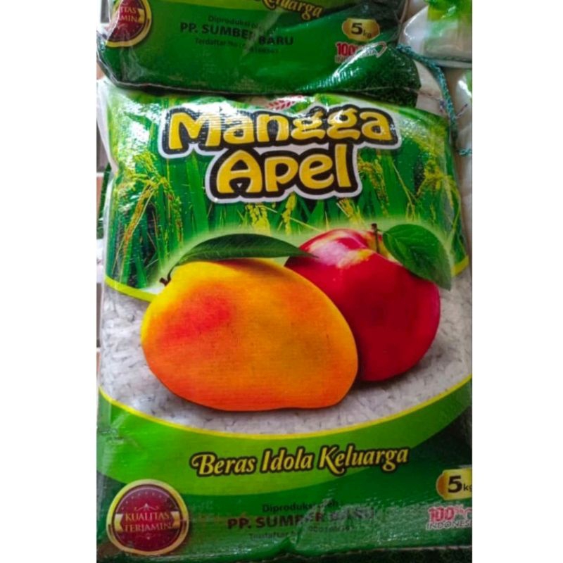 Jual BERAS MANGGA APEL 10 KG | Shopee Indonesia