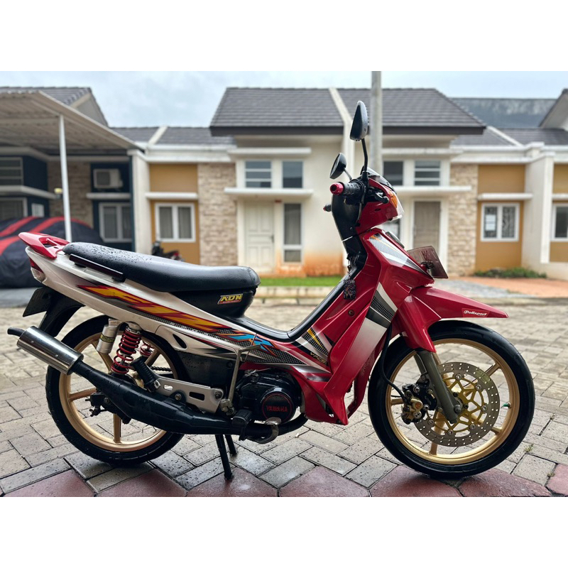 Jual sold out yamaha fizr f1zr tahun 2002 merah mantap | Shopee Indonesia