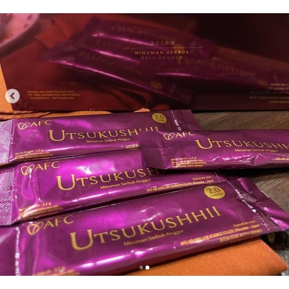 Jual Original Asli Utsukushhii Gold 5 Sachet Utsukushii Gold - AFC ...