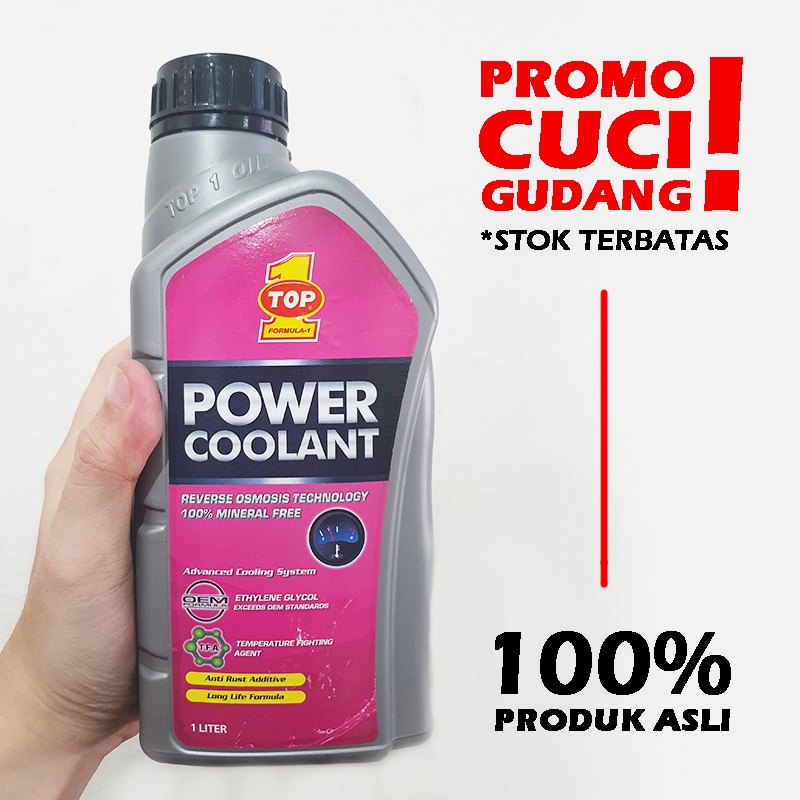 Jual TOP 1 POWER COOLANT 1 L | Shopee Indonesia