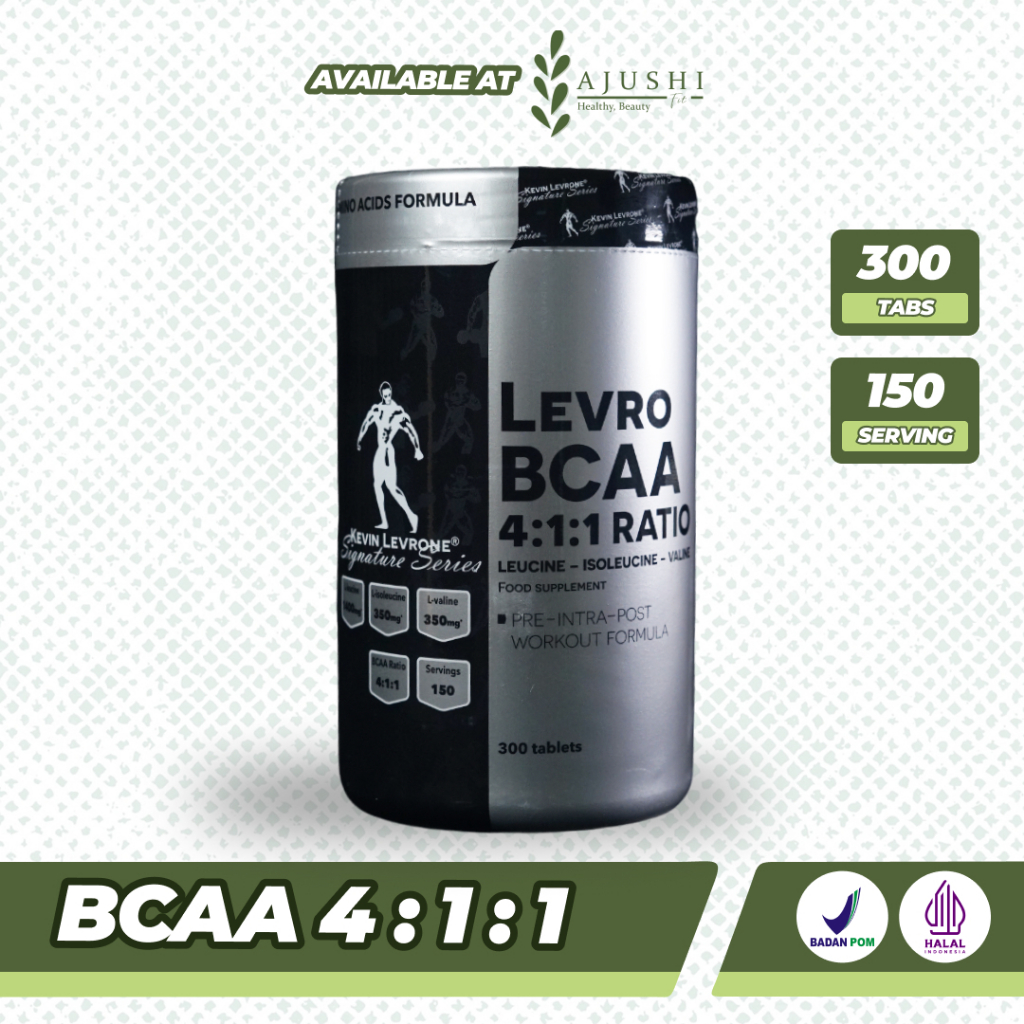 Jual Kevin Levrone Silver BCAA 300tabs | Shopee Indonesia